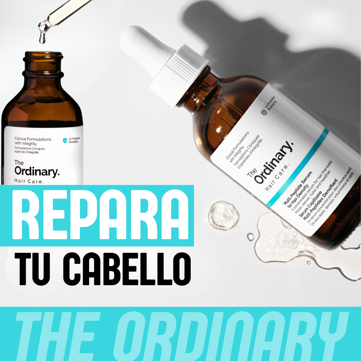 The Ordinary™ – Suero capilar multipeptídico para densidad – NuShop